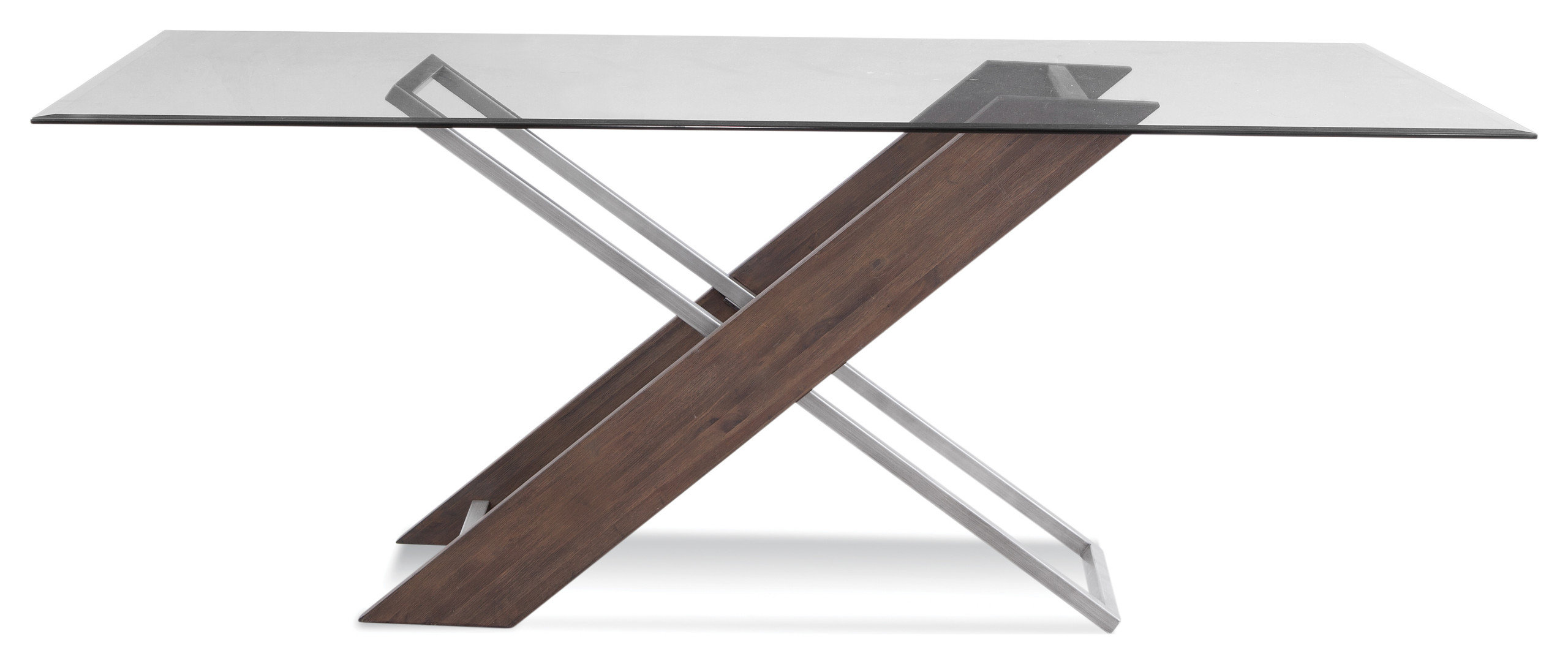 Harmon Dining Table - Gunmetal/Poplar - Contemporary - Dining Tables ...
