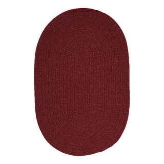 Bristol Rug, Holly Berry, 5'x8' Oval, 5'x8' Oval - Contemporary - Area ...