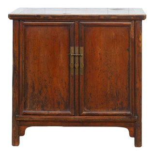 Rustic Asian Ming Elm Cabinet - Asian - Accent Chests And Cabinets - by ...