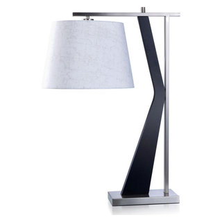Cameron 1 Light Table Lamp, Silver - Transitional - Table Lamps - by ...
