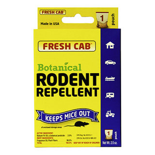 Fresh Cab FCCS12 Botanical Rodent Repellent Mouse Pouch, 2.5 Oz, 2.5 oz ...