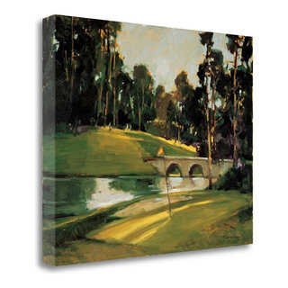 The 9Th Tee By Ted Goerschner, 22"x18" - Contemporary - Prints And ...