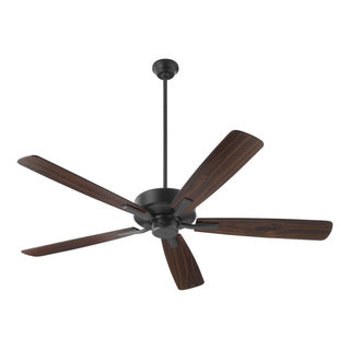 Ovation Transitional Ceiling Fan, Matte Black - Transitional - Ceiling ...
