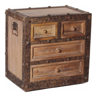 Wooden Cabinet, Brown - Rustic - Accent Chests And Cabinets - by ...