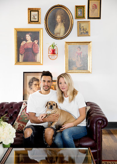 My Houzz: Black Adds Drama to This 1930 Nashville Home