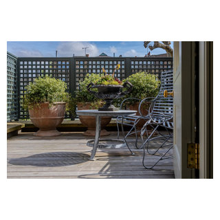 Bespoke Painted Trellis for Enchanting London Residential Project ...