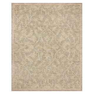 Loloi Penny Coffee / Natural Rug, 2'-6" x 9'-9" - Contemporary - Hall ...