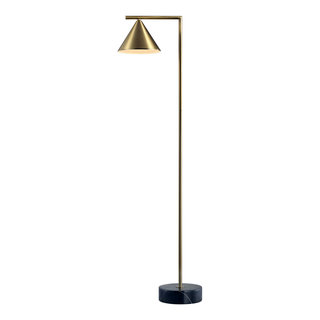 JONATHAN Y Lighting JYL3062 Chelsea 1 Light 60" Tall LED Arc ...