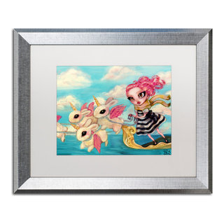 Natasha Wescoat 'Epic Adventure' Art, 20"x 16" - Contemporary - Prints ...