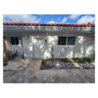 Back of home with German smear - Rustic - Exterior - Miami - by German ...