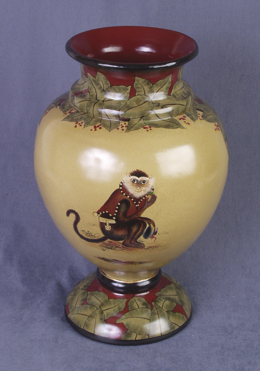 Monkey Vase - Tropical - Vases - by Orchard Creek Designs | Houzz