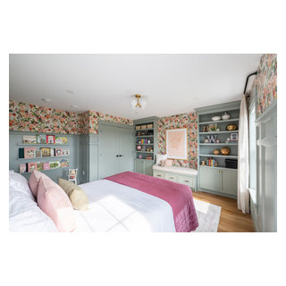 Floral and Fun Kids Bedroom - Traditional - Kids - Other - by TOLT ...