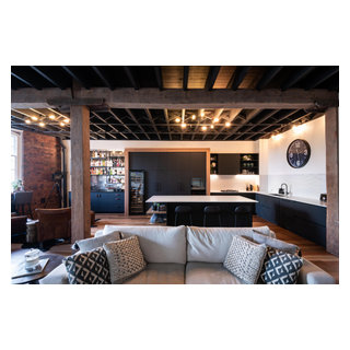 Luxe Industrial - Teneriffe Woolstores - Industrial - Kitchen ...