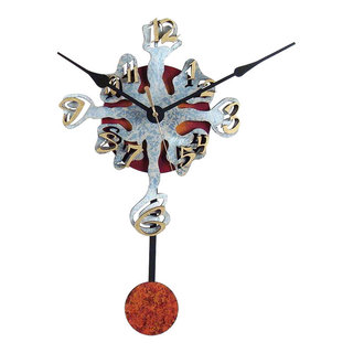 Zapp Wall Clock - Contemporary - Wall Clocks - by david scherer | Houzz