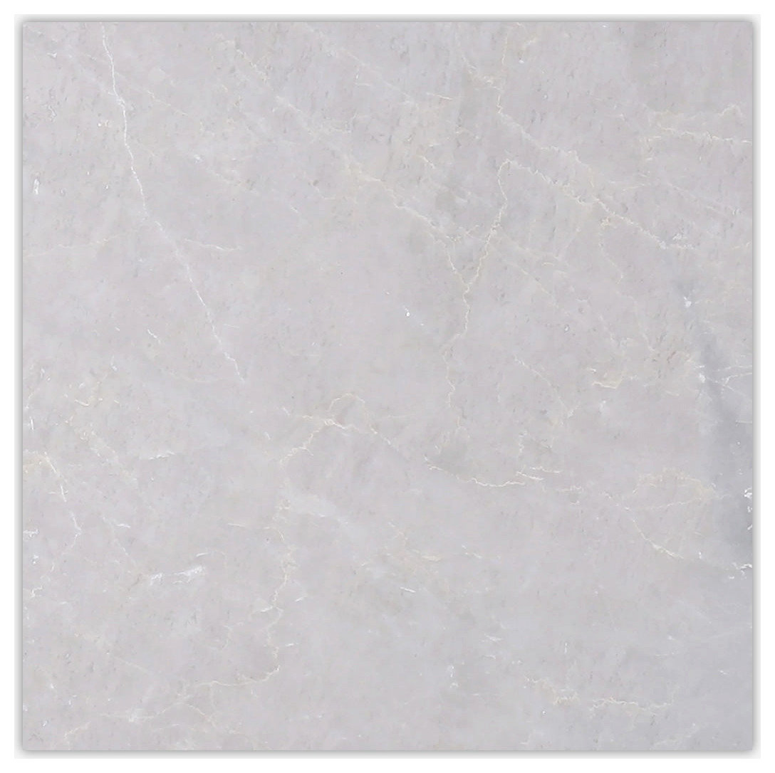 Allure Gray Honed 12x12 Marble Tile, 12x12 - Traditional - Wall And ...