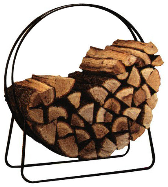 Panacea 15209 Tubular Steel Fireplace Log Hoop, 40", Black ...