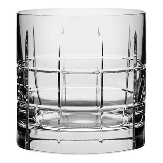 Orrefors Street Crystal 13 Ounce DOF & 15 Ounce Tumbler Glasses, Set of ...