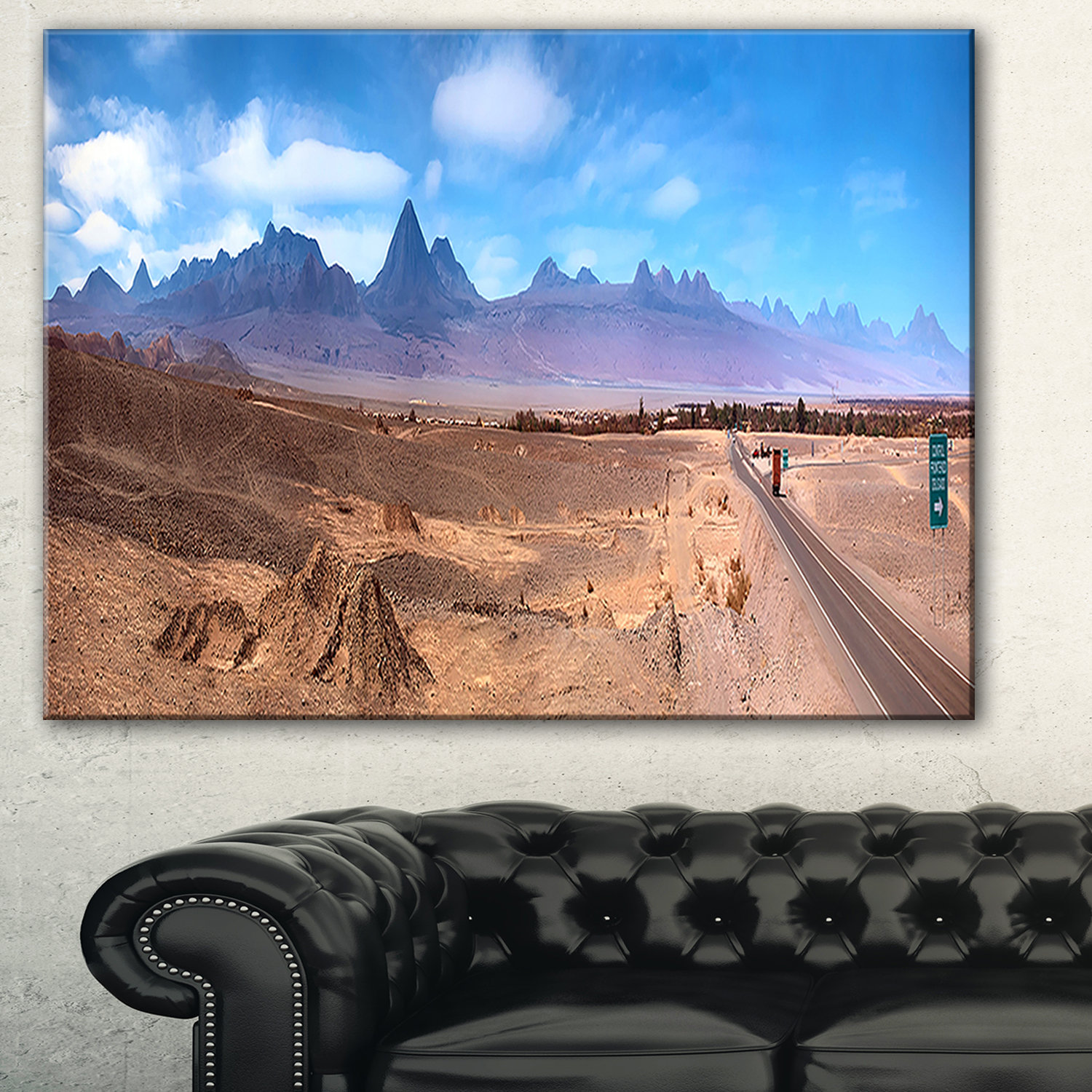 "San Pedro de Atacama, Chile" Panorama Cityscape Canvas Print, 40"x20 ...