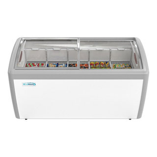 KoolMore 60 in. Display Ice Cream Freezer - 16 cu ft. - Modern ...