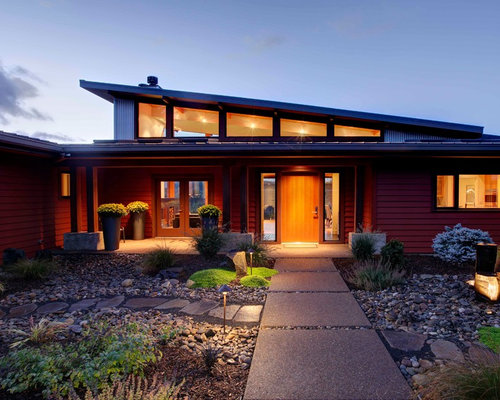 Angled Roof Line Home Design Ideas, Pictures, Remodel and Decor