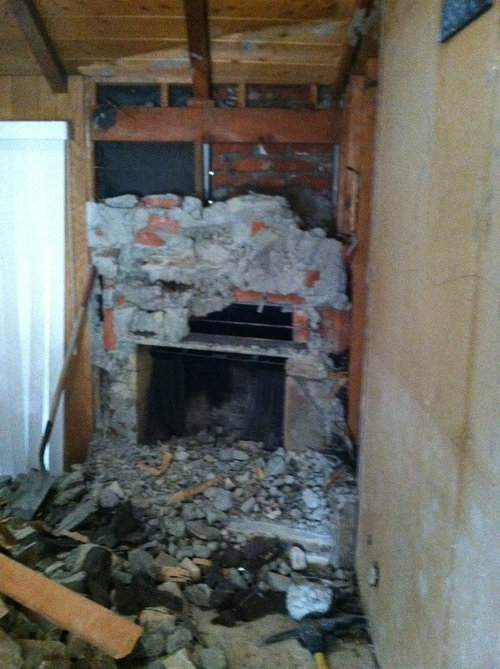 Awkward fireplace...