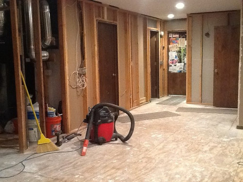 Redoing family room/basement