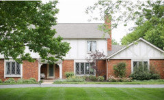Tudor Split Level Exterior Makeover