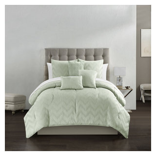 Chic Home Meredith Comforter Set - Sheet Set Decorative Pillows Shams ...