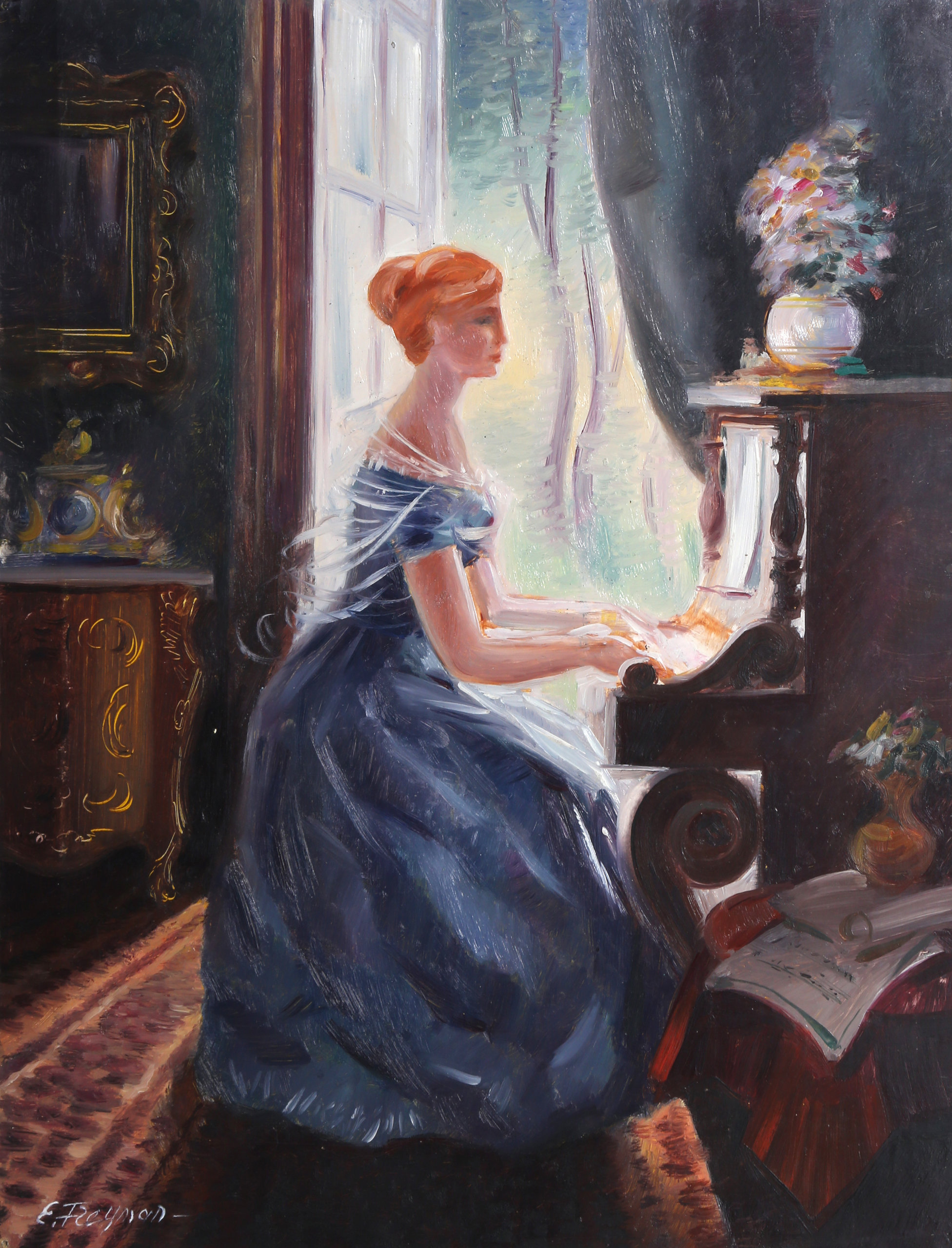 Adante, Erik Freyman, 11.5x15.5 - Contemporary - Paintings - by ...