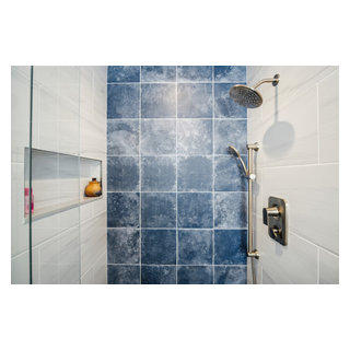 Small Footprint & Big Storage - Contemporary Bath - Contemporary ...