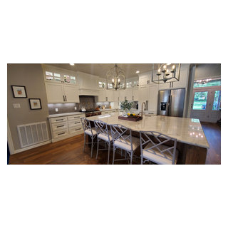 Kitchen, living, den remodel and décor - Transitional - Kitchen ...