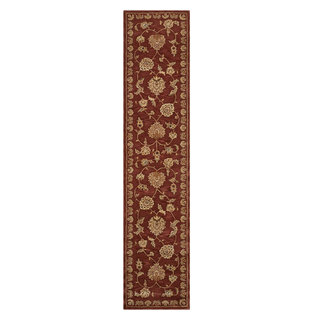 Nourison 2000 Rust Area Rug, 2'x3', Runner 2'6"x12' - Traditional ...