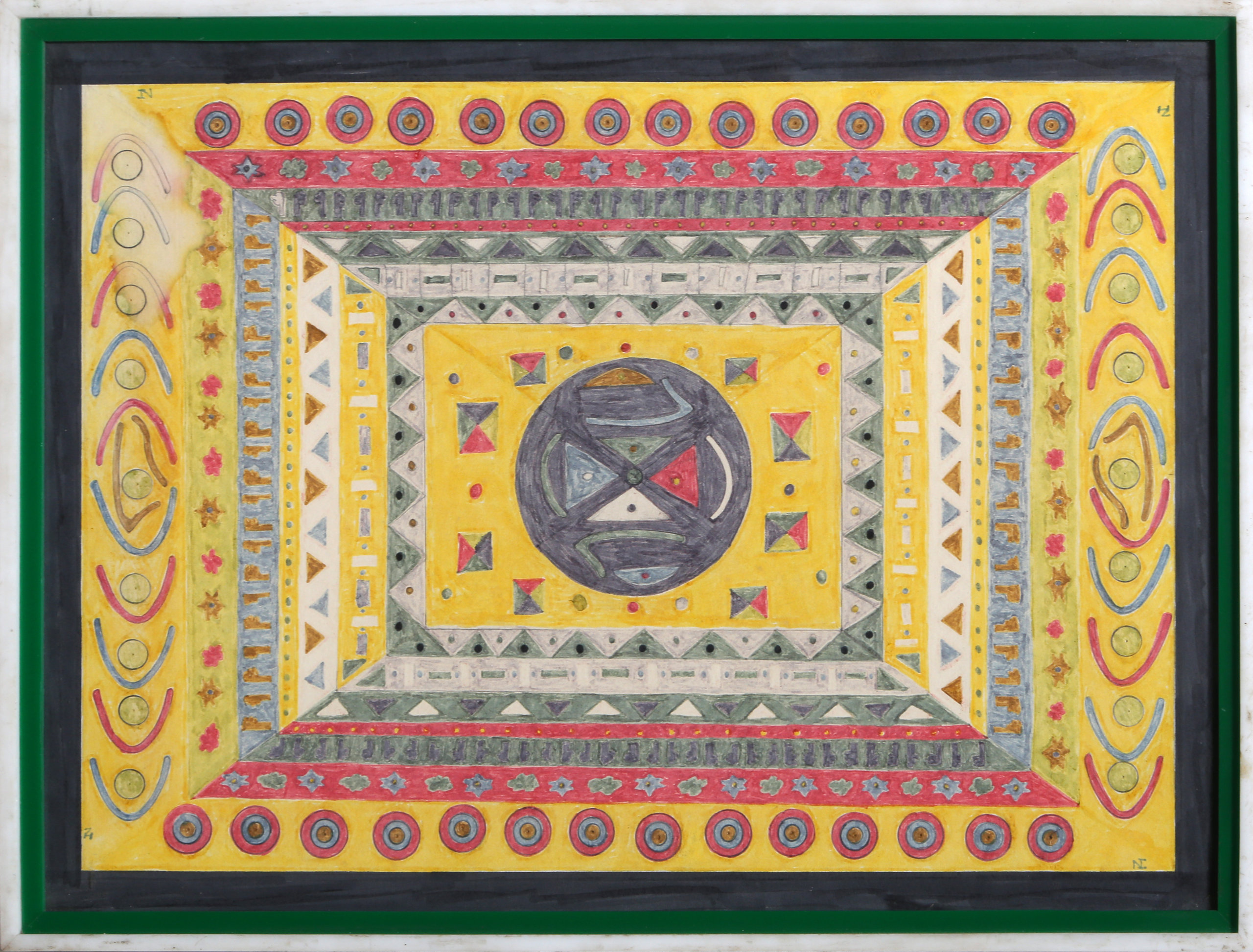 Symmetry, Unknown Artist, 12x16 - Contemporary - Paintings - by ...