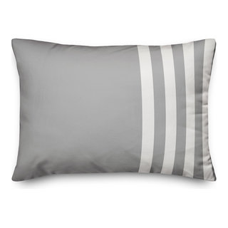 Color Block Stripes Pillow, 14x20 - Contemporary - Decorative Pillows ...