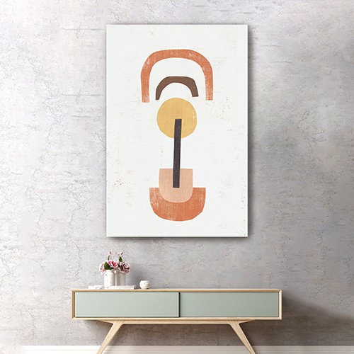 Abstract Shapes, Balance Unframed Print Wall Art - Contemporary ...