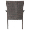GDF Studio 7-Piece Arthur Outdoor Wicker Dining Set With Acacia Dining ...