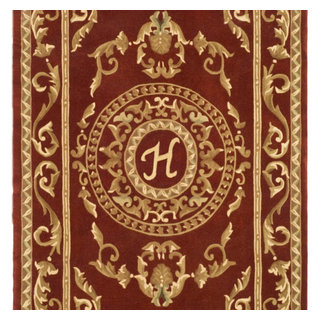 Safavieh Naples NA519H Burgundy Rug, 5' x 8' - Victorian - Area Rugs ...