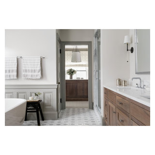 The 1895 Colonial Revival - Traditional - Bathroom - Boston - by Twelve ...