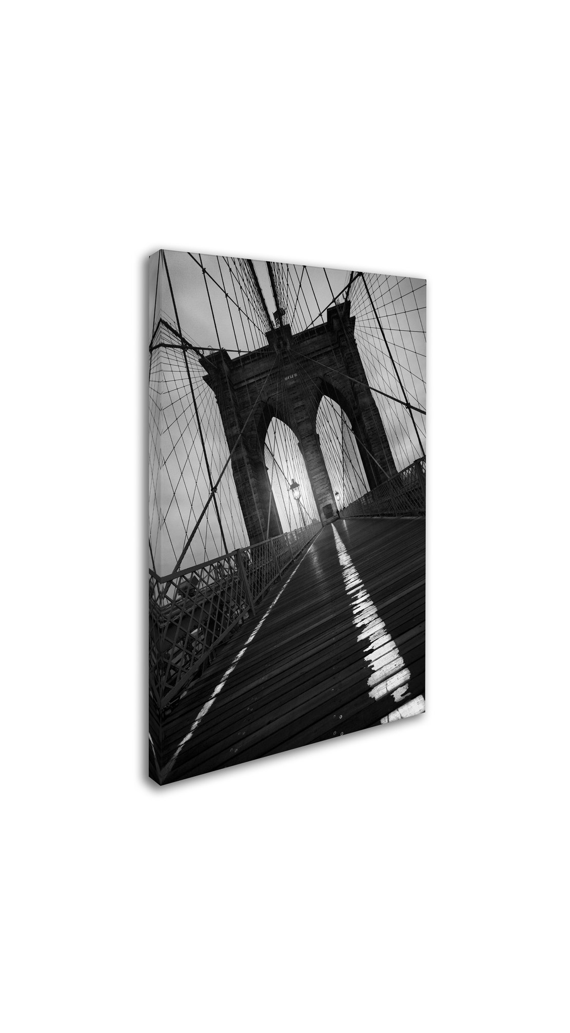 "Brooklyn Bridge Study I" Canvas Art by Moises Levy, 16"x24 ...