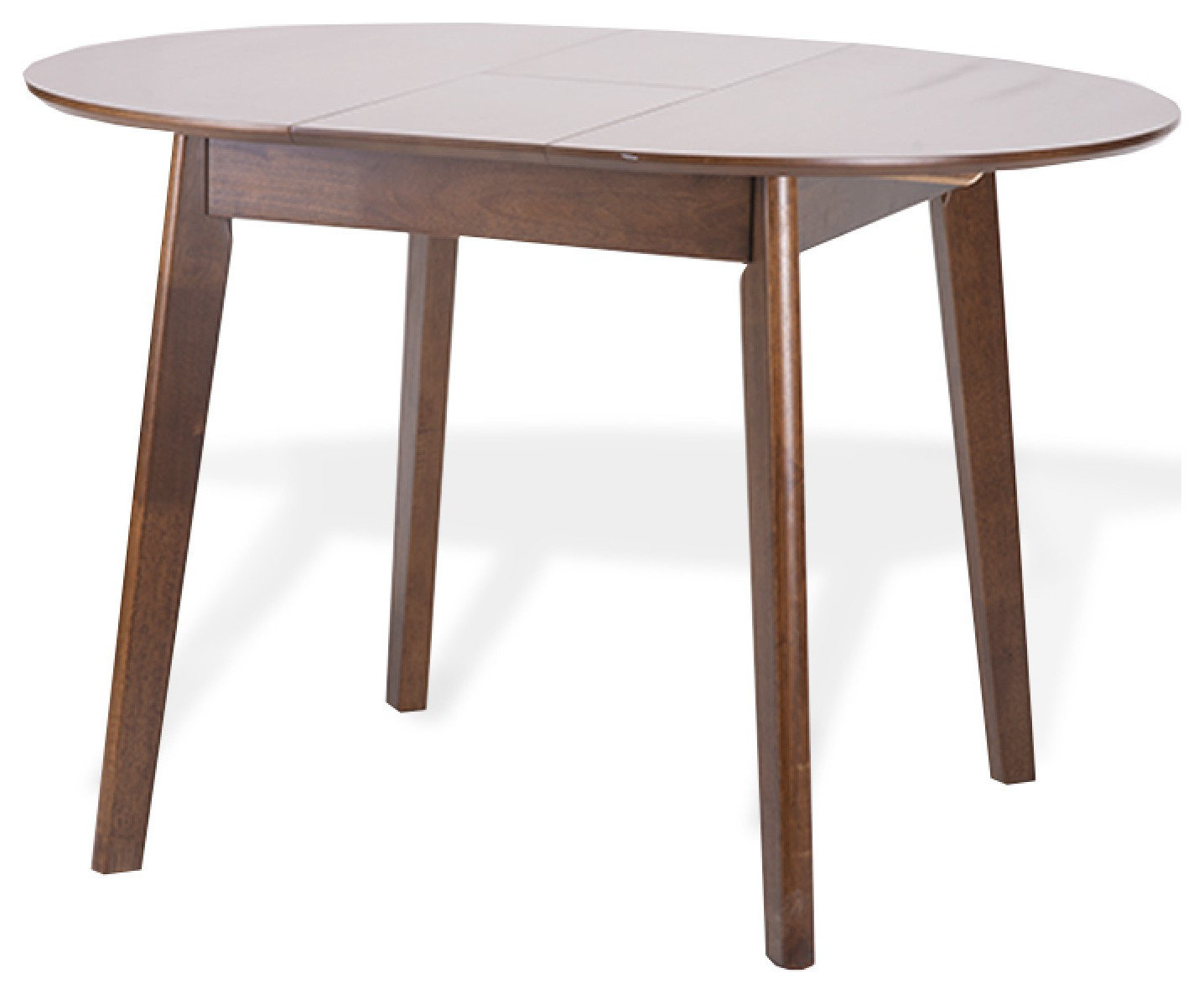 Dining Set of 4 Tracy Chairs and Extendable Round Kitchen Table Solid ...