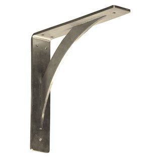 2"x20"x20" Legacy Steel Bracket, Hammered Black, 2Wx10"Dx10"H ...