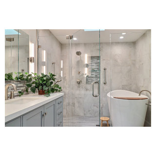 Bright and elegant Whole House Remodel - Modern - Bathroom - San ...