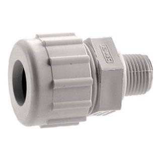 Homewerks® 511-46-112-112B PVC Compression Male Pipe Thread Adapter, 1 ...