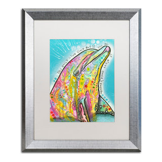 Dean Russo 'Dolphin' Framed Art, 11x14, Black Mat, Black Mat, 16x20 ...