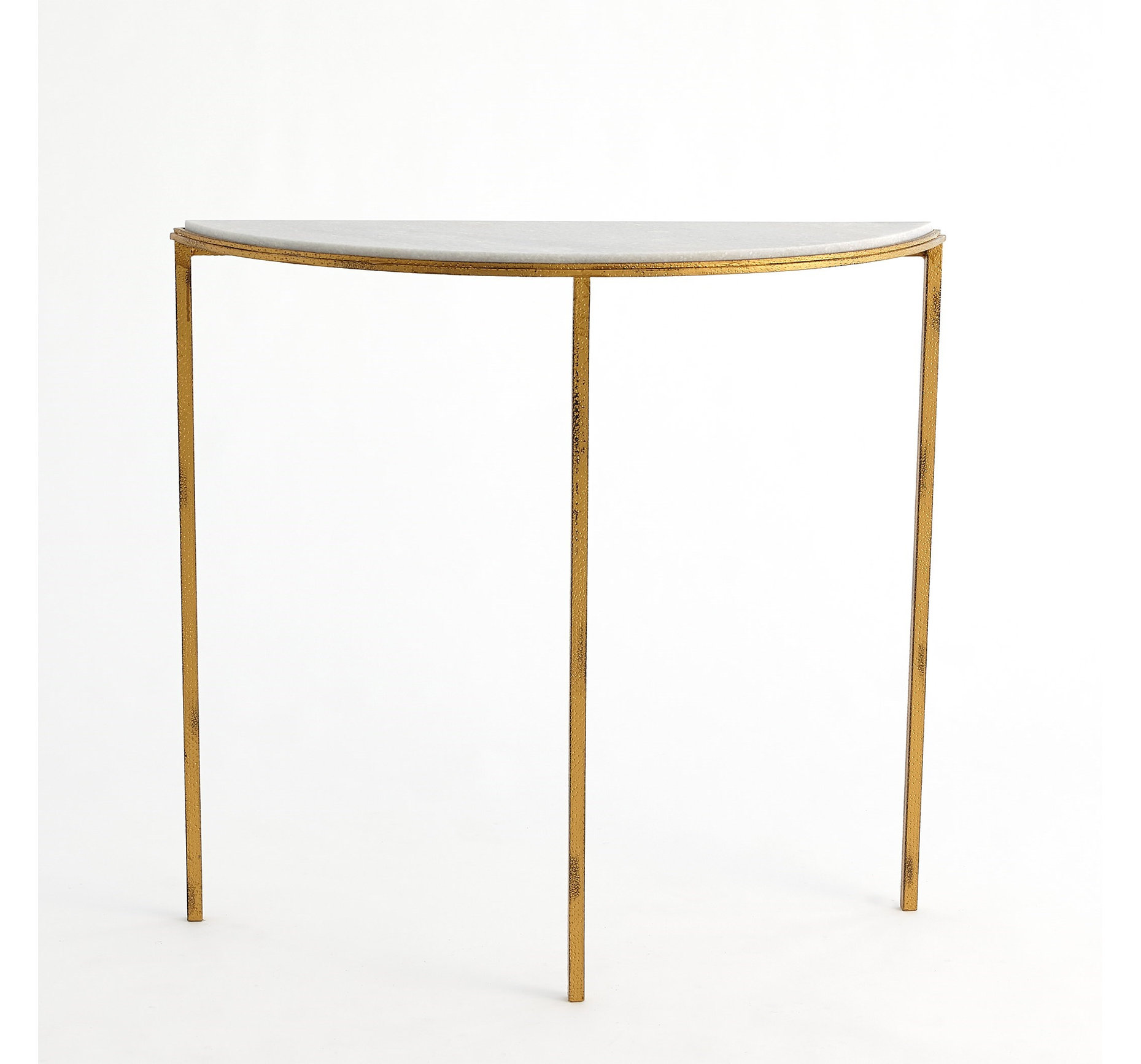 Hammered Gold Console - Contemporary - Console Tables - by Lighting ...