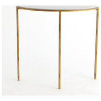 Hammered Gold Console - Contemporary - Console Tables - by Lighting ...