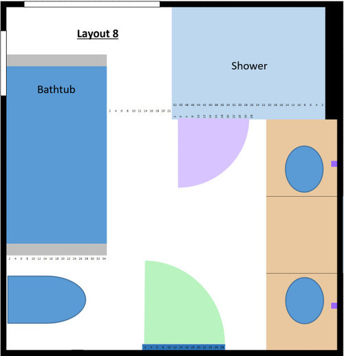 Master Bath Remodel Layout Options - Advice Needed | Houzz Forum