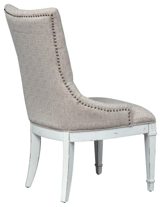 Hostess Chair-Set of 2 Traditional White - French Country - Dining ...