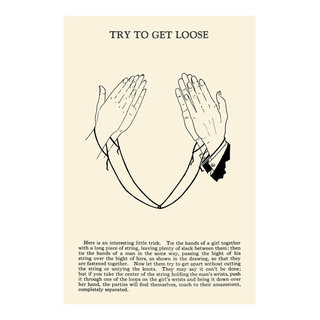 "Try to Get Loose" Digital Paper Print by Retromagic, 17"x24", 22"x32 ...