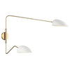 Jane Double Task Sconce - Midcentury - Bathroom Vanity Lighting - by ...